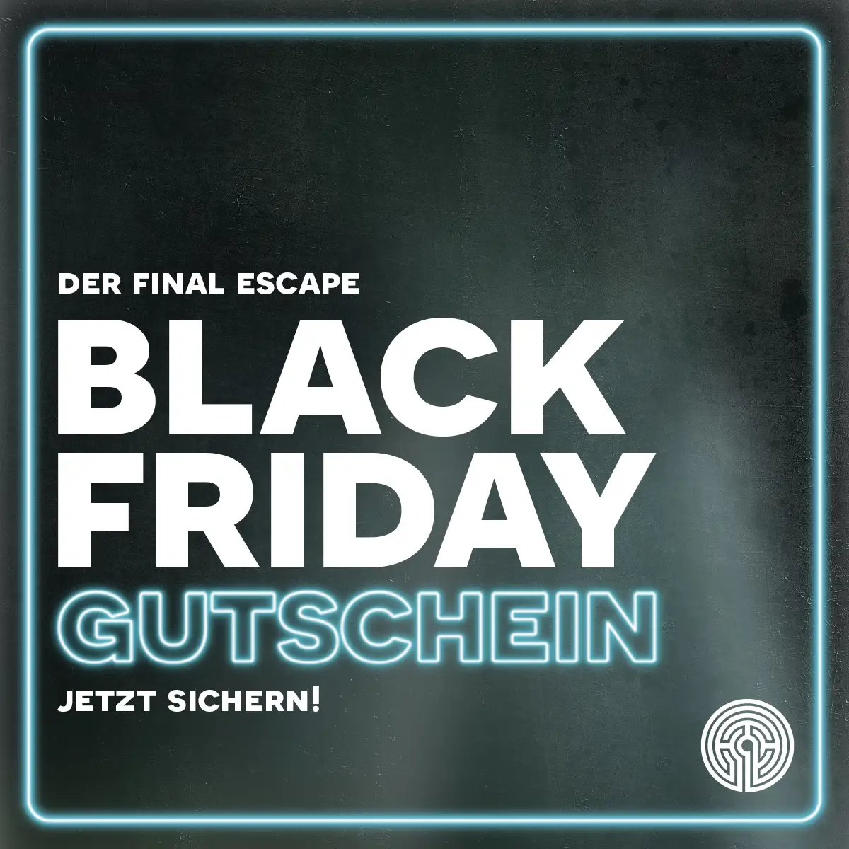Black Friday Gutschein - Escape Room Weihnachtsgeschenkidee